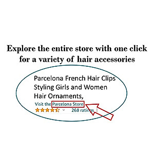 Parcelona French Afro Lift Tortoise Shell Brown Extra Large 6” Celluloid Set of 2 Salon Style Hairdressing Long Teeth Metal Free Hair Pick Combs for Women and Girls