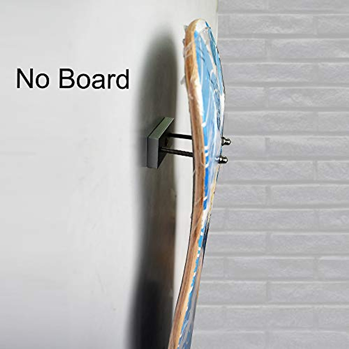 YYST Skateboard Floating Deck Display Skateboard Floating Wall Mount Long Board Wall Hanger- Patent Pending - Type A (2)