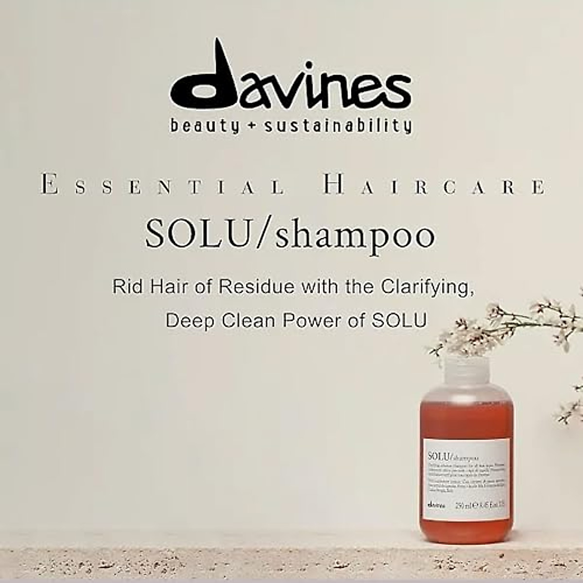 Davines Solu Shampoo, 8.45 fl. oz.