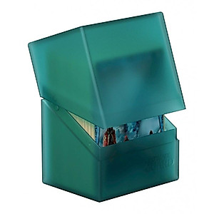 Ultimate Guard Boulder 80+, Deck Case for 80 Double-Sleeved TCG Cards, Malachit, Secure & Durable Storage for Trading Card Games, Soft-Touch Finish