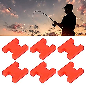 Kadimendium Fishing Line Storage Tool, Floatable Compact Fishing Line Holder ABS for Reservoir