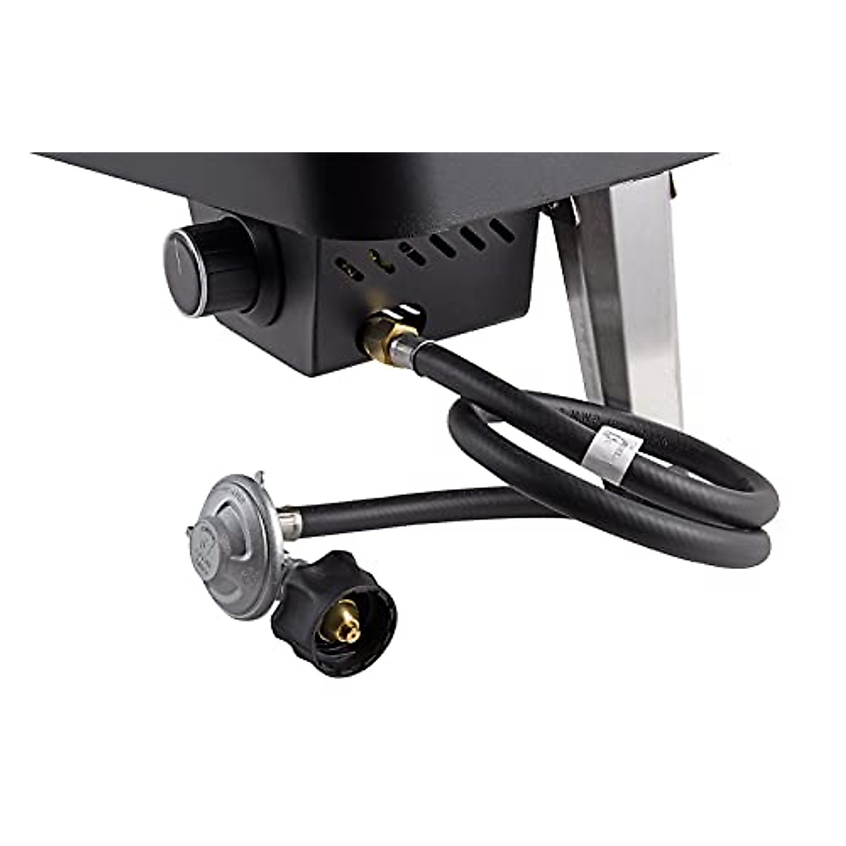 Outdoor Pizza Oven Gas Pizza Oven Portable Outside Ovens - Foldable Feet with Propane Gas Regulator and Hose, Pizza Peel, Stone. 12'' Pizza Maker for Outdoor Cooking