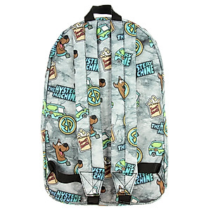 Bioworld Scooby Doo Backpack Mystery Machine Gang Print