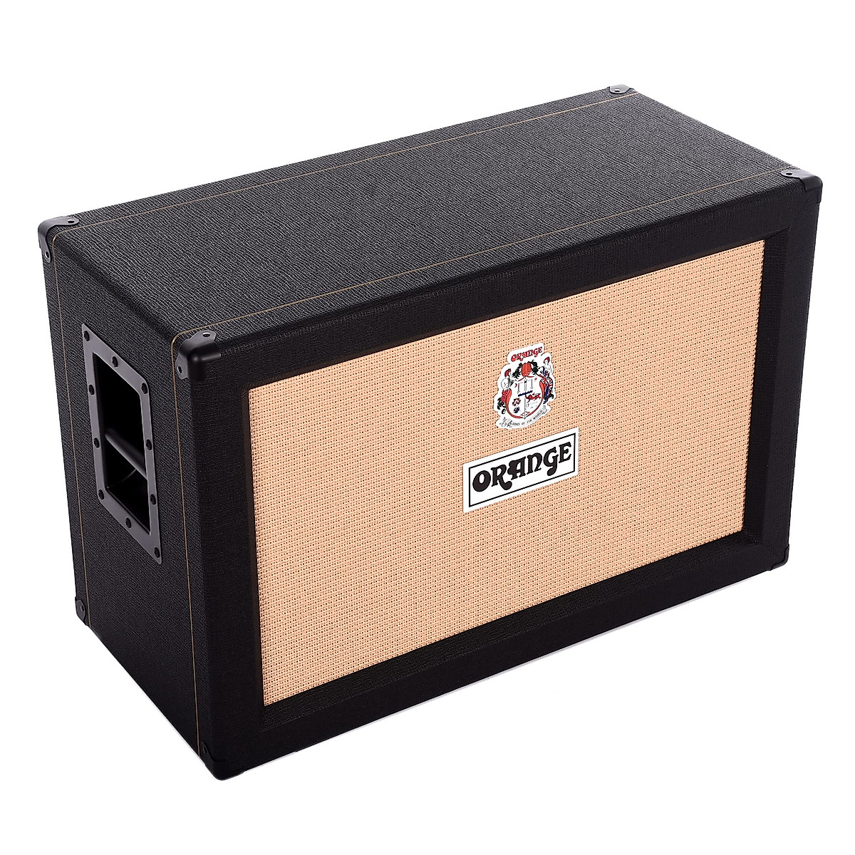 Orange 2x12 Cabinet Celestion V30 16 Ohm Black