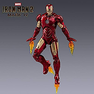 ZT 10th Anniversary 7 Inches Deluxe Collector Iron Man MK4 Action Figures