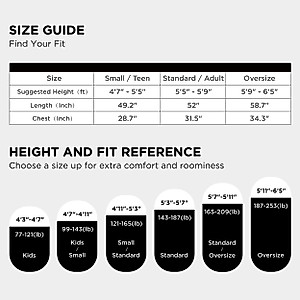 Bedsure Wearable Blanket Hoodie Women - Long Sherpa Warm Cozy Hooded Blanket Sweatshirt for Adult Gifts for Women Men, Standard, Charcoal