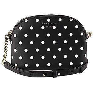 Kate Spade New York Spencer Cabana Dot Small Dome Crossbody Black/Multi One Size