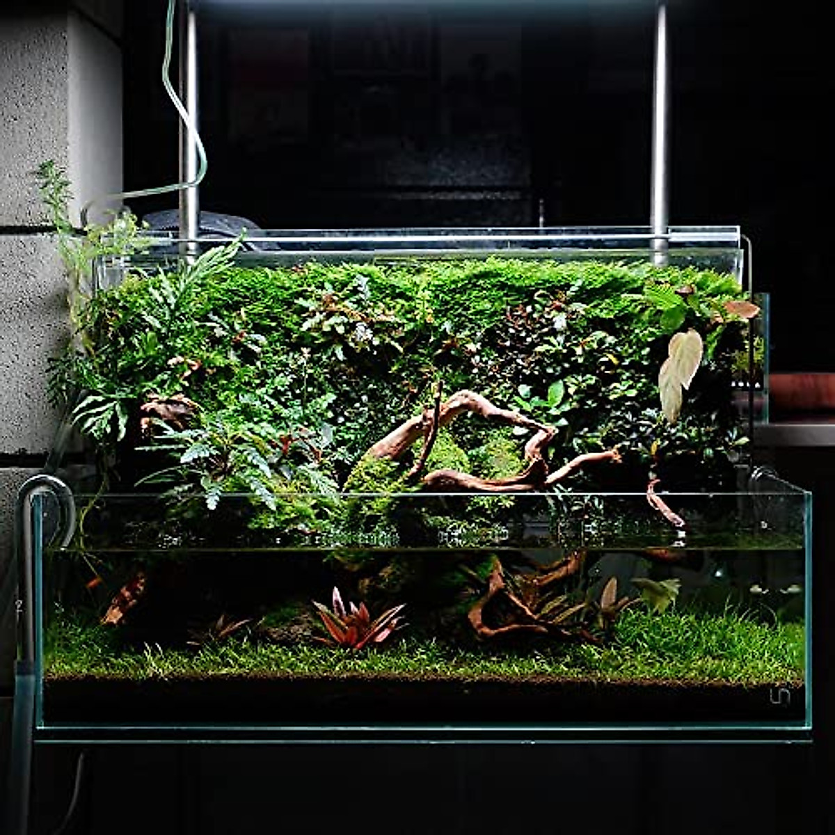 Ultum Nature Systems Controsoil - Aquarium Substrate Soil Porous Gravel for Natural Aquatic Freshwater Planted Fish Tank, Brown (Extra Fine, 1 Liter)