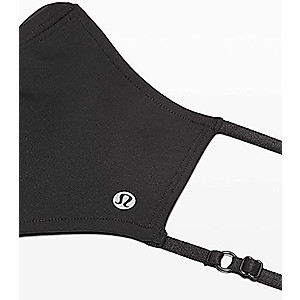 Lululemon Athletica Double Strap Face Mask (Black), One Size