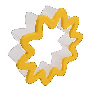 R & M International Daisy Soft-Grip Cookie Cutter, One Size, Yellow