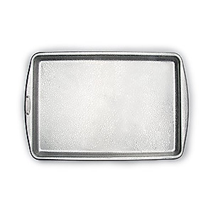 Doughmakers 40056 Premium Quality Commercial Grade Bakeware, Set of 3 Baking Pans, 10 x 15 sheet, 9 x 13 pan, 9-inch round, Silver, Large