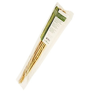 GROW!T Hydrofarm HGBB6 6' Natural, Bamboo Stake, Pack of 25, Tan