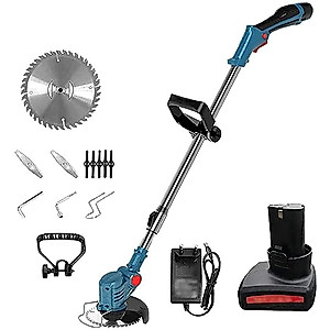 HYQHYX Land Mower self propelled Gas Lawn mowerElectric Lawn Mower with 2000 mAh Battery Portable Cordless Lawn Mower for Ranch Lawn Park
