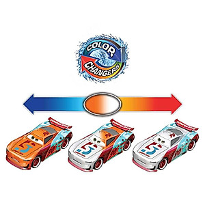 Disney Car Toys Color Change Vehicles, Repeat Color Transformation with Warm & Cold Water, Character Cars from Movie, Gift for Kids 3 Years & Older