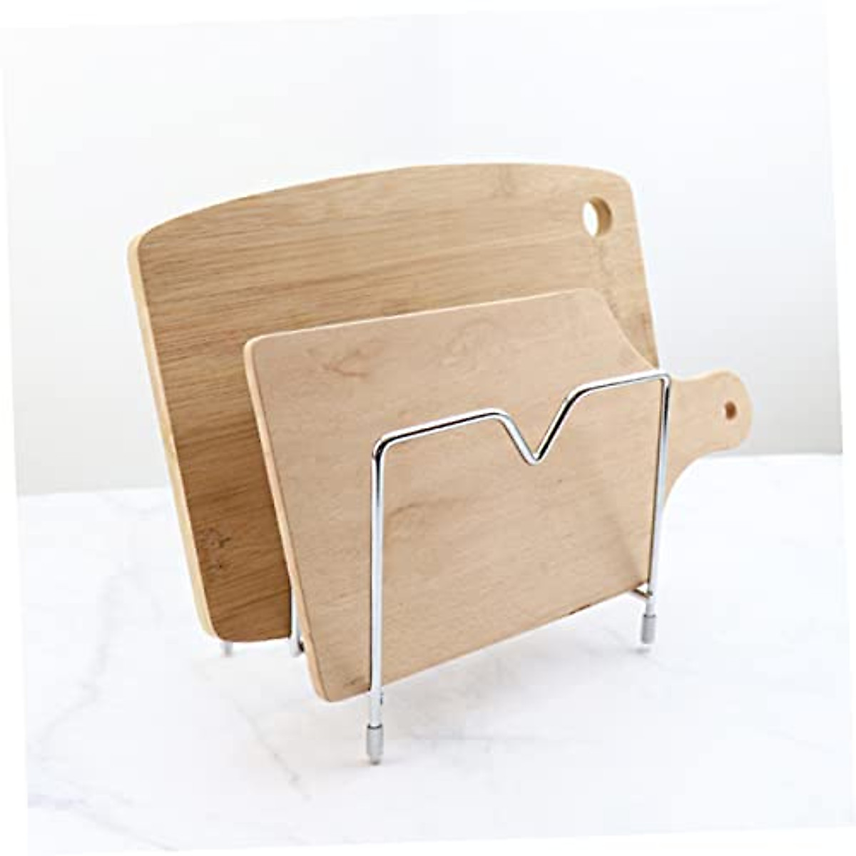 NUOBESTY 2pcs Stainless Steel Over The Sink Dish Rack in-Sink Dish Racks Stainless Dish Rack in Sink Dish Rack Dish Drying Rack Cutting Board Holder Chopping Board Drain Rack Dish Shelf