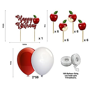 Seyal® Apple Theme Birthday Party Supplies
