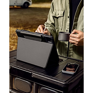 tomtoc iPad Pro Case Ultra Detachable for 11-inch iPad Pro 4th/3rd Gen (M2&M1), Protective Case with Airbag Protectors & 3 Magnetic Stand Modes Cover, Supporting Wireless Apple Pencil Charging