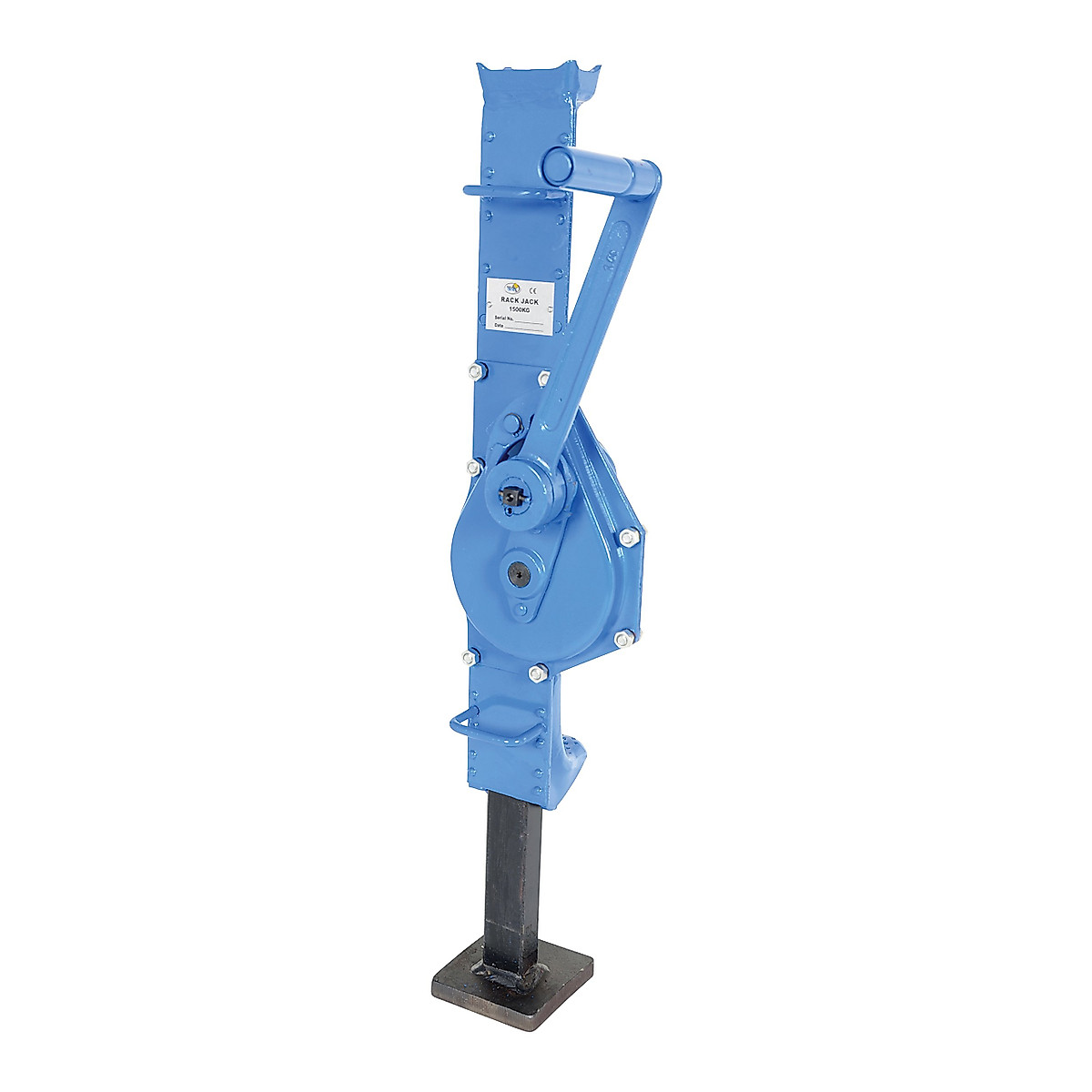 Vestil MMJ-3 Mechanical Machinery Jack,3000 lb. Capacity,Blue