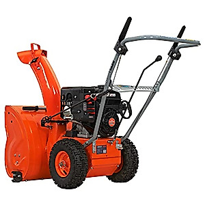YARDMAX YB6270 24 in. 212cc Two-Stage Self-propelled Gas Snow Blower with Push-Button Electric Start