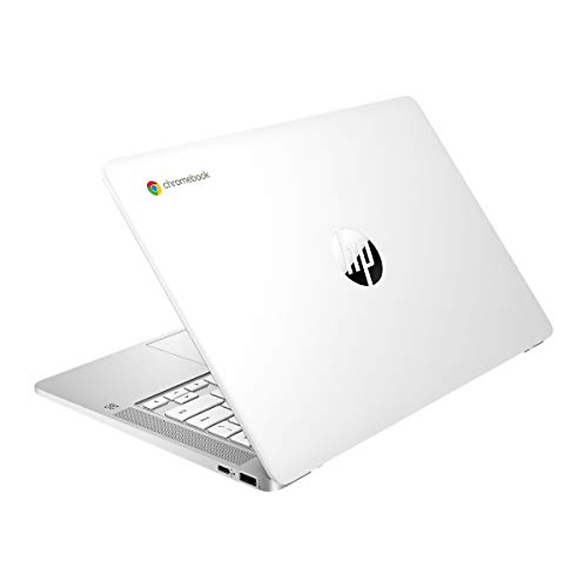 2021 Newest HP Chromebook 14" HD Laptop for Business and Student, Intel Celeron N4000, 4GB RAM, 32GB eMMC, Backlit-KB, Webcam, Fast Charge, WiFi, USB-A&C, Chrome OS,w/128GB SD Card, GM Accessories