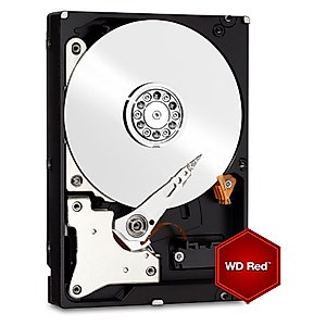 WD Red 5TB NAS Hard Disk Drive - 5400 RPM Class SATA 6 Gb/s 64MB Cache 3.5 Inch - WD50EFRX