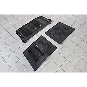 Jeep Wrangler 4 Door Soft Top Tinted Window Kit Set Of 3 Mopar OEM