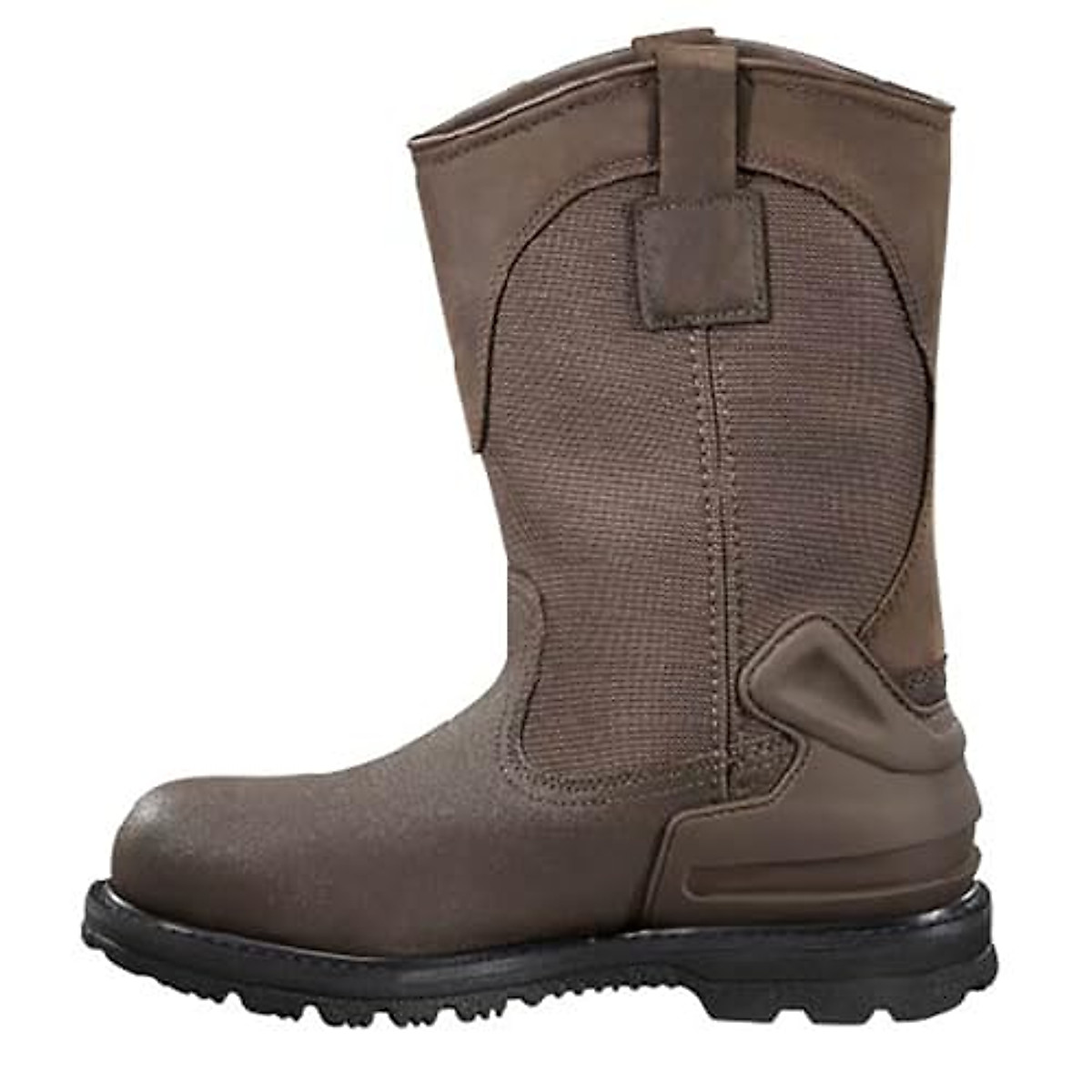 Carhartt Men's Heritage WP 11" Steel Toe Wellington, Crazy Horse Brown Oil Tan - 15 W