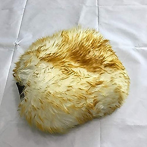 DUMI Australian Merino Lambswool Two-Sided Car Wash Mitt - Ultra Soft Sheepskin Cleaning Gloves for Scratch-Free Detailing - Extra Large Size for Car, Truck, Motorcycle, Boat, Home, and RV Use