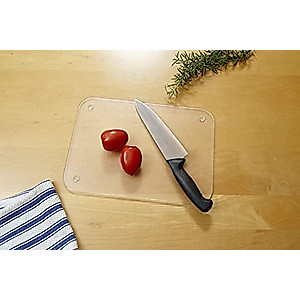 Better Houseware Acrylic 14"x 10" Cutting Board, Frosted, Medium