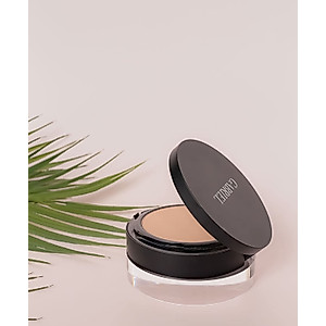 Paraben Free, Vegan, Gluten-free, Cruelty-free, Non GMO, Pressed mineral powder, (Medium Beige)