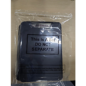 4 Pieces Clipboard with Storage Plastic Storage Clipboard Nursing Clipboard Foldable Clip Board with Low Profile Clip for Student Teacher Nurse Employee, Letter Size 9.5 x 13.5 Inch