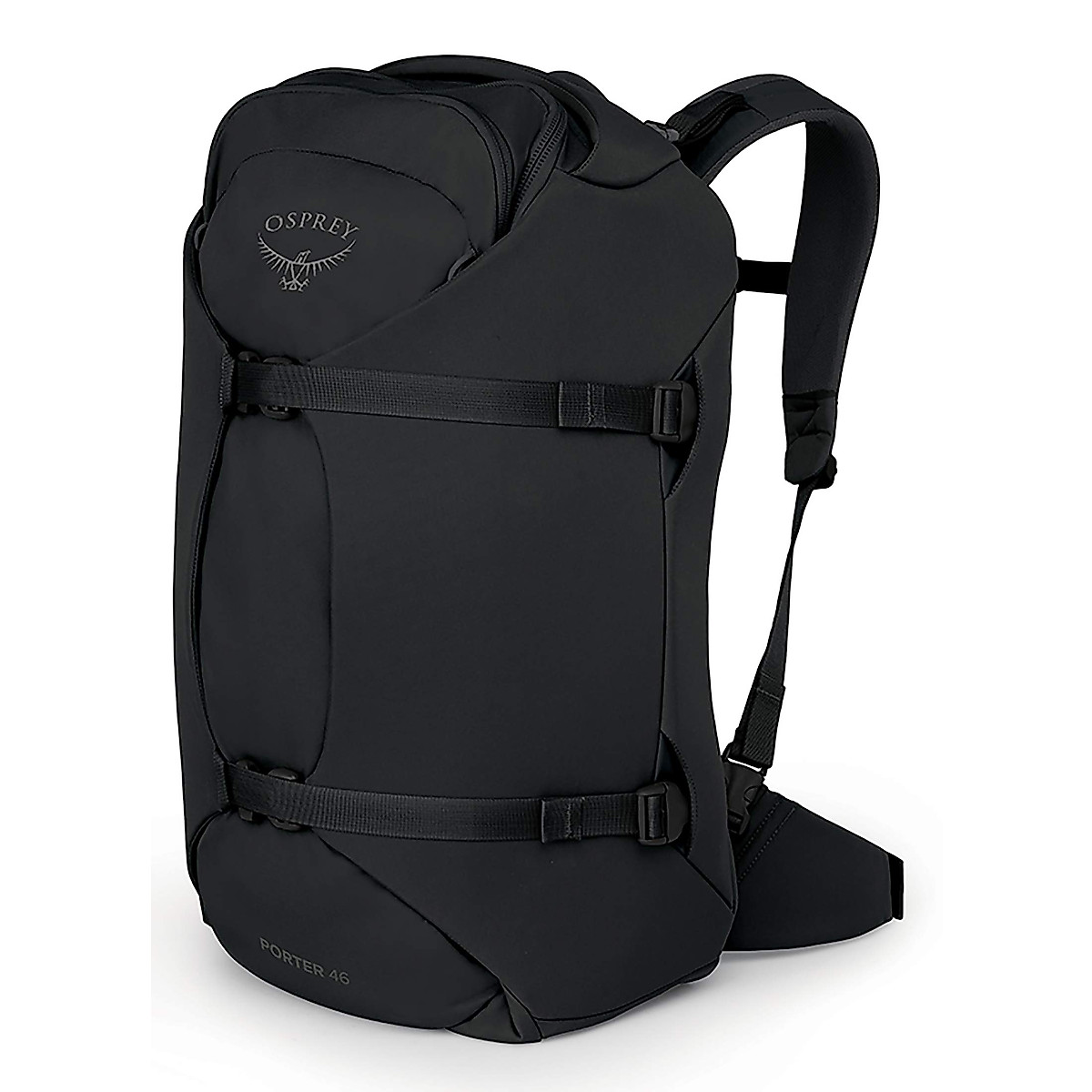 Osprey Porter 46 Travel Backpack, Black