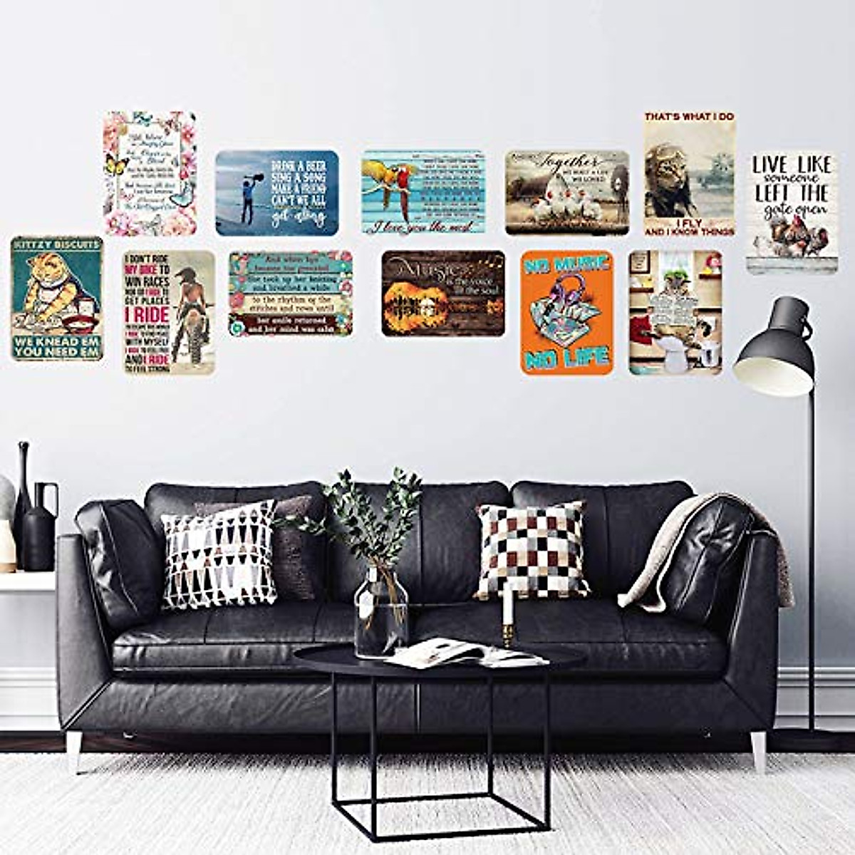 ZMKDLL Bon Appetit French Chef,12"X8" Plaque Distressed Wall Metal Tin Sign for Home Bar Garden Kitchen Pub Bistro Wall Art Decor