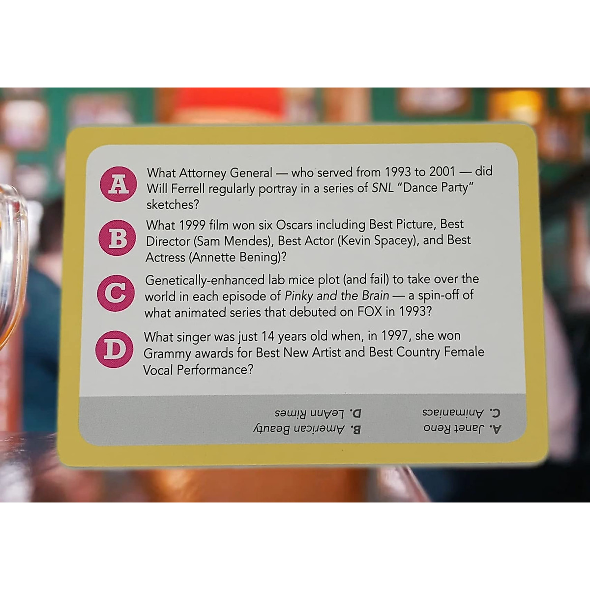 You Gotta Know 1990s - Trivia Game