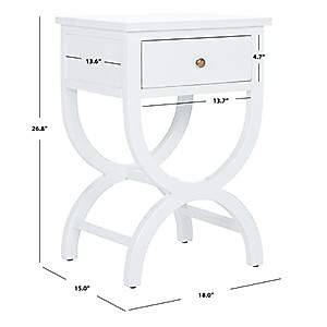 Safavieh American Homes Collection Maxine Shady White Accent Table