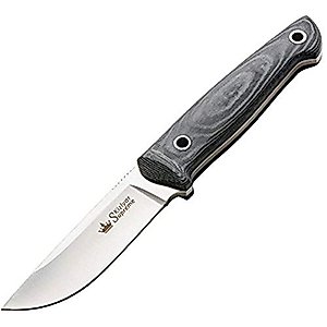 Kizlyar KK0040 Nikki D2 Russian Made Tactical Knife, Satin, One Size