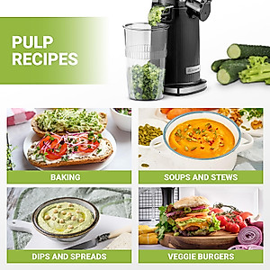 Aobosi Compact Small Mini Juicer Machines Space-Saving Slow Masticating Juicer with High Juice Yield, Cleaning Brush Included, Small Cold Press Juicer Fit for Travel/Picnic/Office(Black)