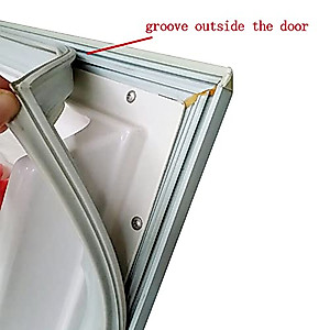 Refrigerator Door Rubber Gasket Seal Strip for Household Refrigerator Commercial Cabinet