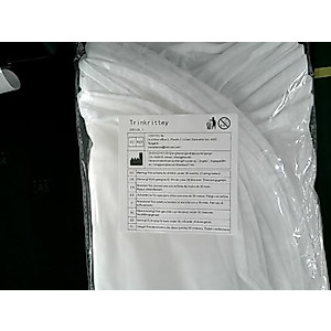 10 Pcs Shoulder Covers 23.2 X 11.6 X 1.9 Inches Breathable Clothes Dust Protectors Suit Shoulder Covers Garment Cover for Hanging T Shirt Jacket Wedding Dress Gown