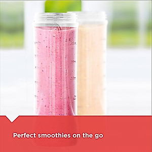 BLACK+DECKER FusionBlade Personal Blender with Two 20oz Personal Blending Jars, Gray, PB1002G