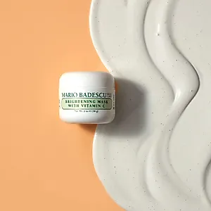 Mario Badescu Brightening Mask with Vitamin C for All Skin Types | Face Mask That Brightens Skin and Unclogs Pores | Formulated with Vitamin C & Kaolin Clay | 2 FL OZ