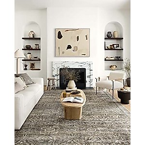 Loloi II Layla Collection LAY-13 Antique/Moss, Traditional 2'-6" x 7'-6" Runner