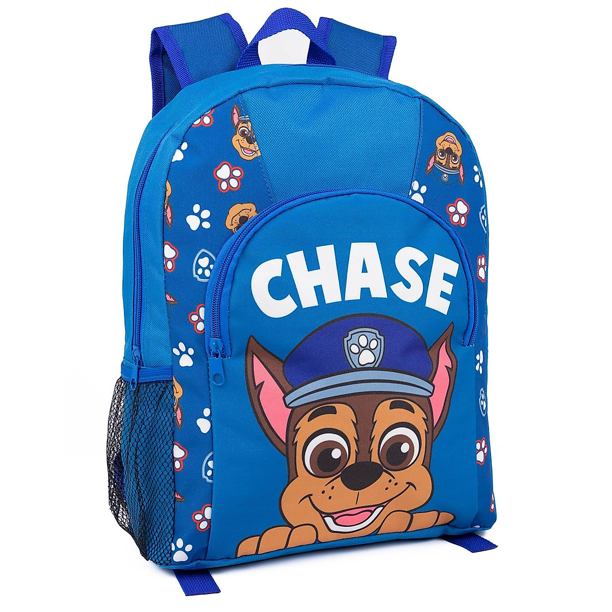 Paw Patrol Boys Backpack | Kids Blue Chase Rucksack | Adjustable Straps Character Schoolbag for School Nursery and Play