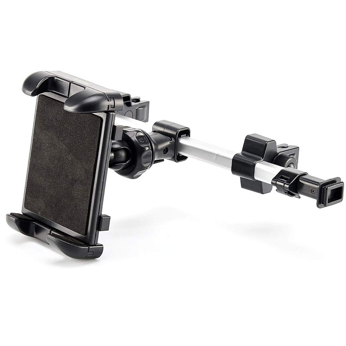 iKross Universal Car Tablet Mount Holder Headrest Backseat Extendable Mount Compatible with Apple iPad, iPhone, Tablet, Smartphone, Nintendo Switch with Dual Adjustable Positions