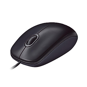 Logitech Wired Mouse M90 Black USB