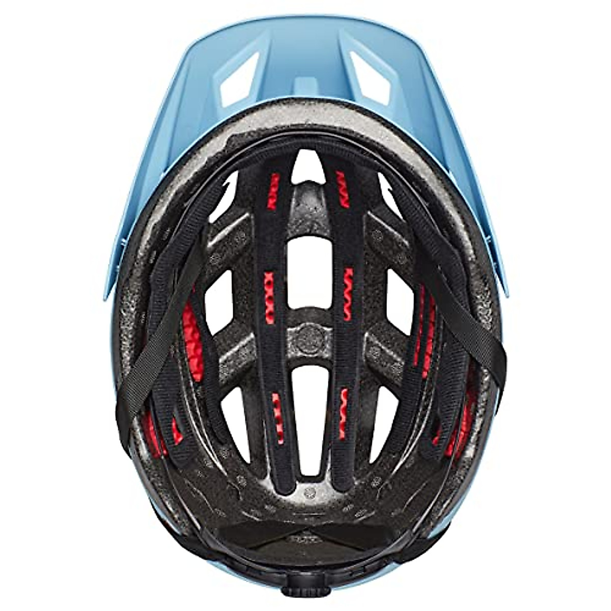 Schwinn Halcyon ERT Bike Helmet for Youth Boys Girls, Ages 8 to 14, Can Fit Head Circumference 54-58 cm, 19 Vents, Removeable Visor, Adjustable Fit, Medium Blue