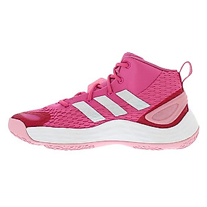 adidas Sm Exhibit A Mid Unisex Shoes Size 10, Color: Pink