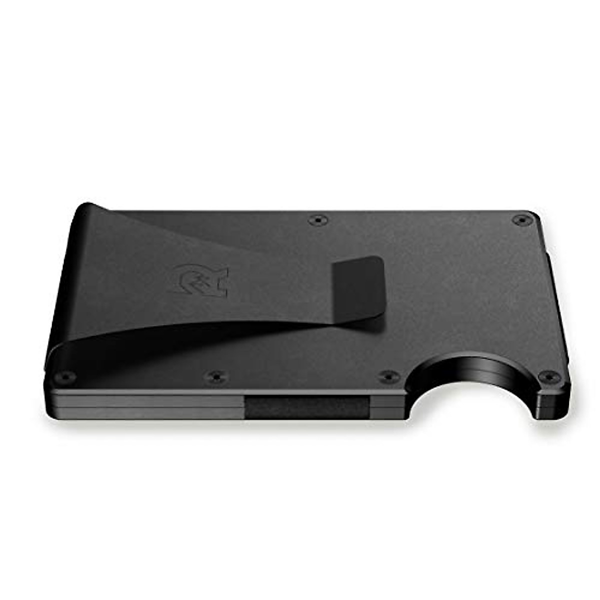 The Ridge Titanium Money Clip, Wallet Thinner Than Smartphones, Black