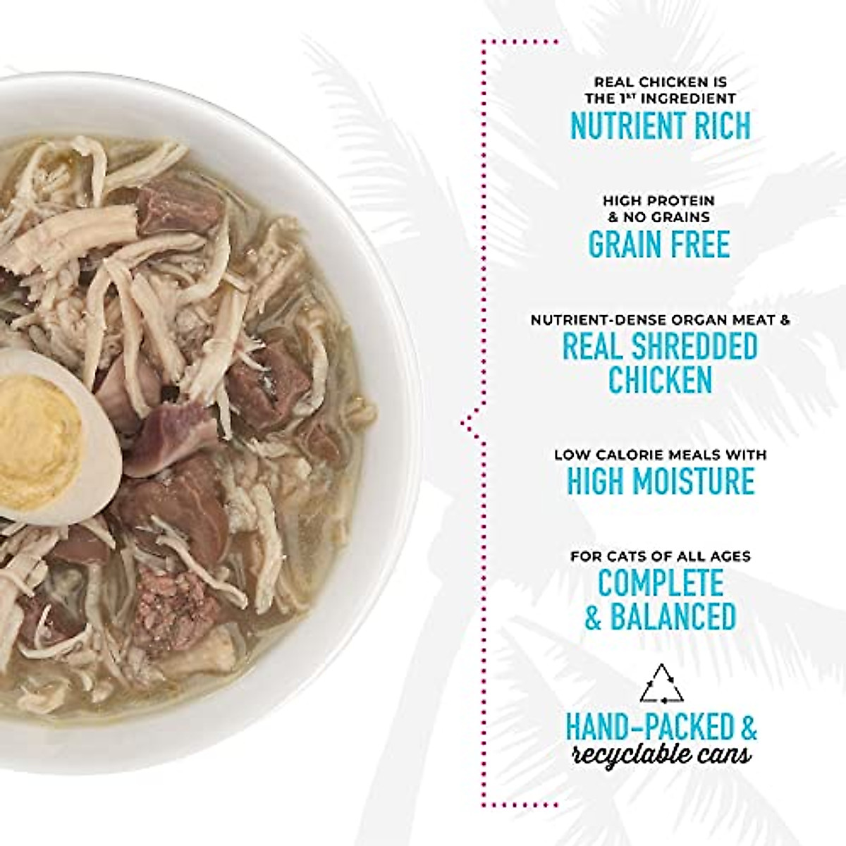 Tiki Cat After Dark, Variety Pack, High-Protein and 100% Non-GMO Ingredients, Wet Cat Food for Adult Cats, 5.5 oz. Cans (Pack of 8)