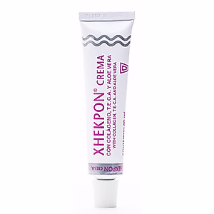 Xhekpon Cream for Face, Neck and Cleavage Skincare - Cream with Hydrolized Collagen and Aloe Vera/Anti-aing cream 40ML - Favours skin moisturization, protection and regeneration.